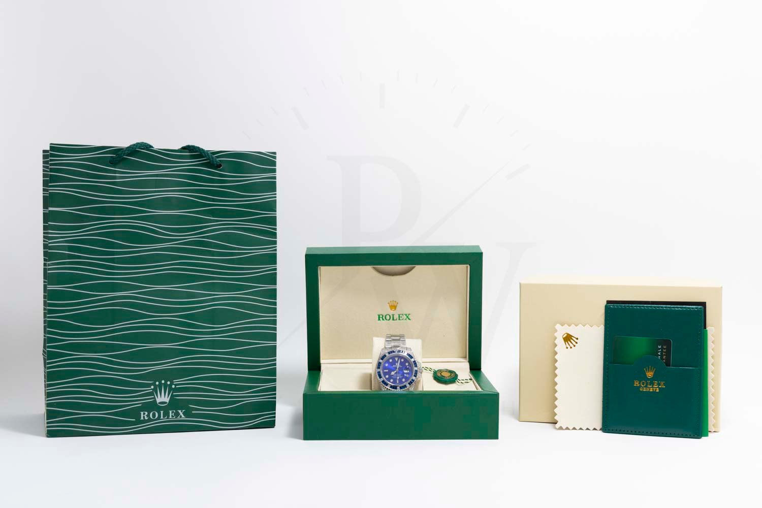 Rolex Submariner Adiamantado Azul Automático Japones - Prime Watch Mx
